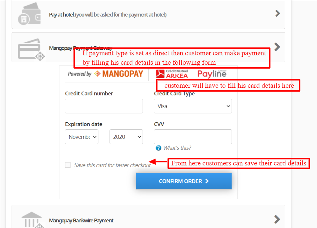 QloApps Mangopay Payment Gateway for taking online payment